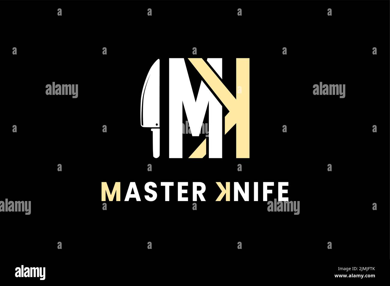 Letter mk logo hi-res stock photography and images - Alamy