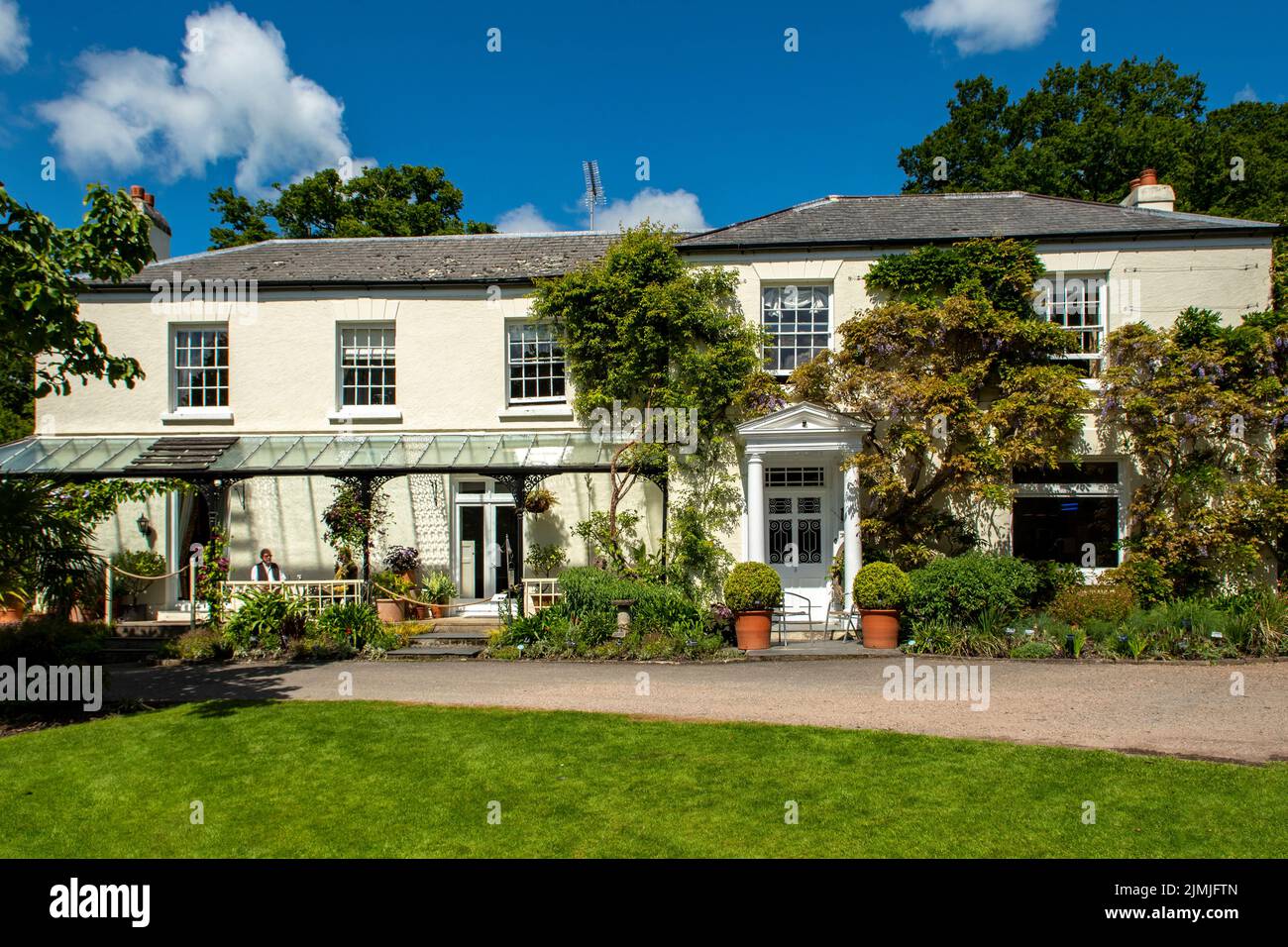 The House at Rosemoor Gardens, Torrington, Devon, England Stock Photo ...