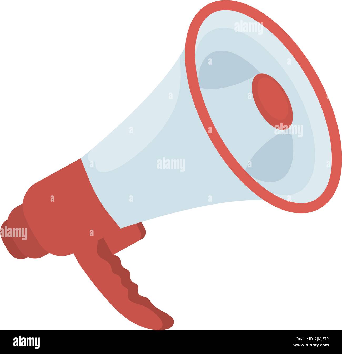 red megaphone design Stock Vector Image & Art - Alamy