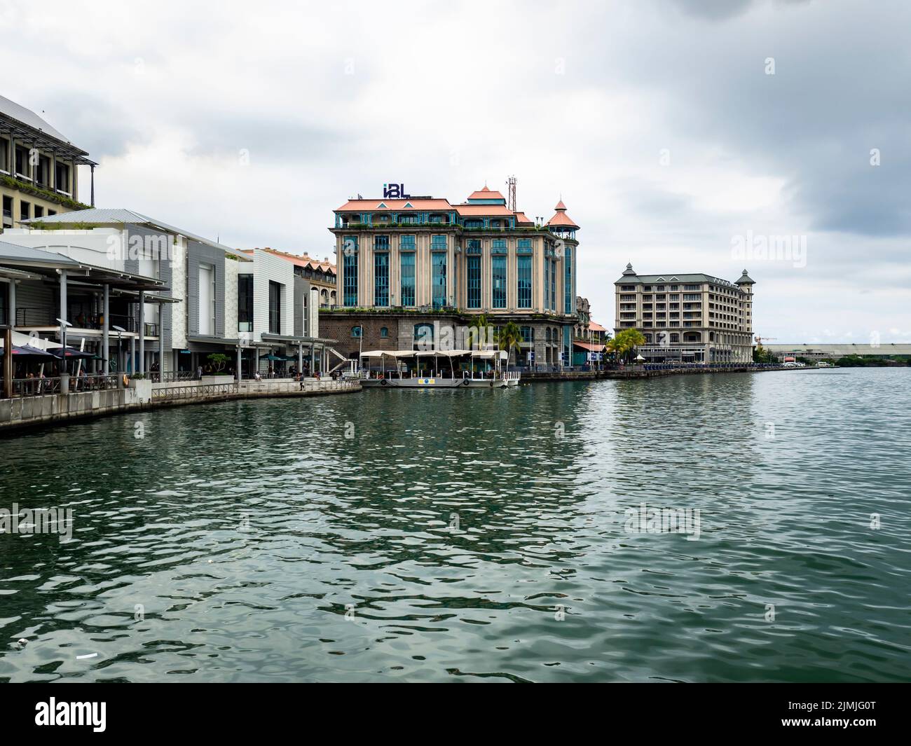 MAURITIUS- PORT LOUIS, 2020, March, 10th, City view of the old town ...