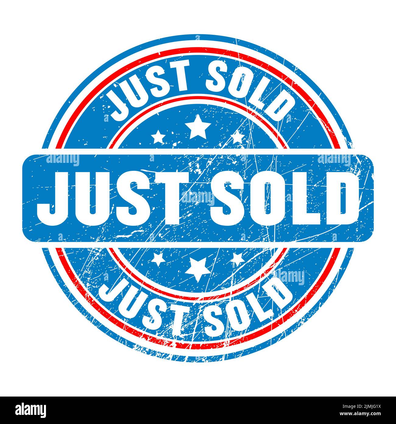 Just sold rubber stamp isolated on white background, just sold imprint Stock Vector Image & Art ...