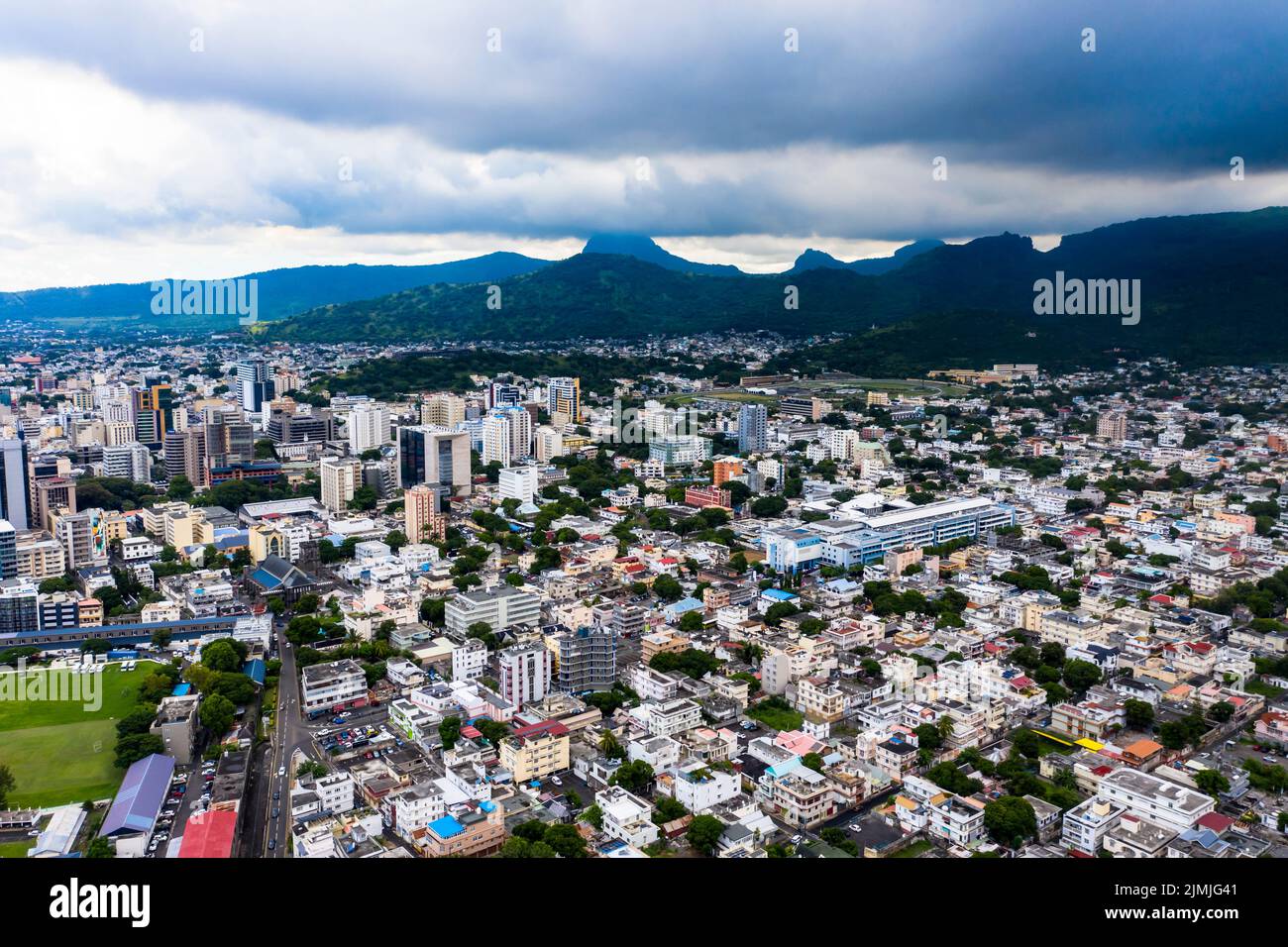 Mauritius port louis financial district hi-res stock photography and ...