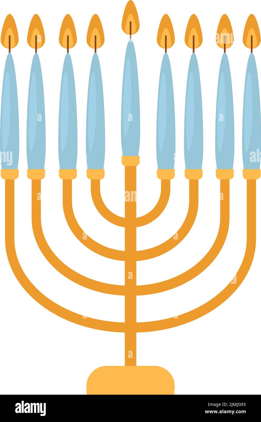 jewish menorah icon Stock Vector Image & Art - Alamy