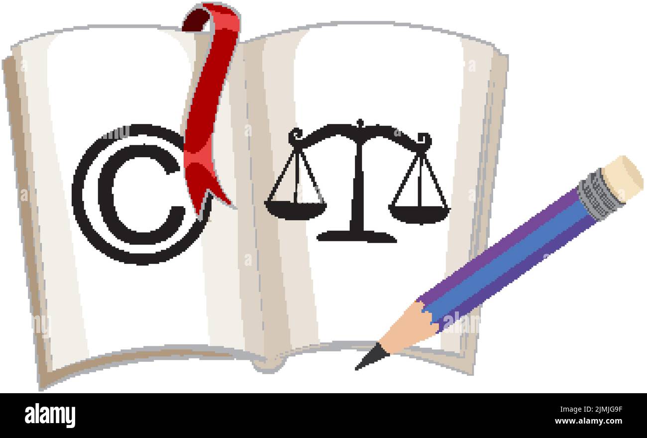 Copyright symbol book Cut Out Stock Images & Pictures - Alamy