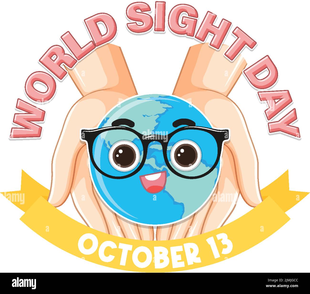 World Sight Day Poster Template illustration Stock Vector Image & Art ...
