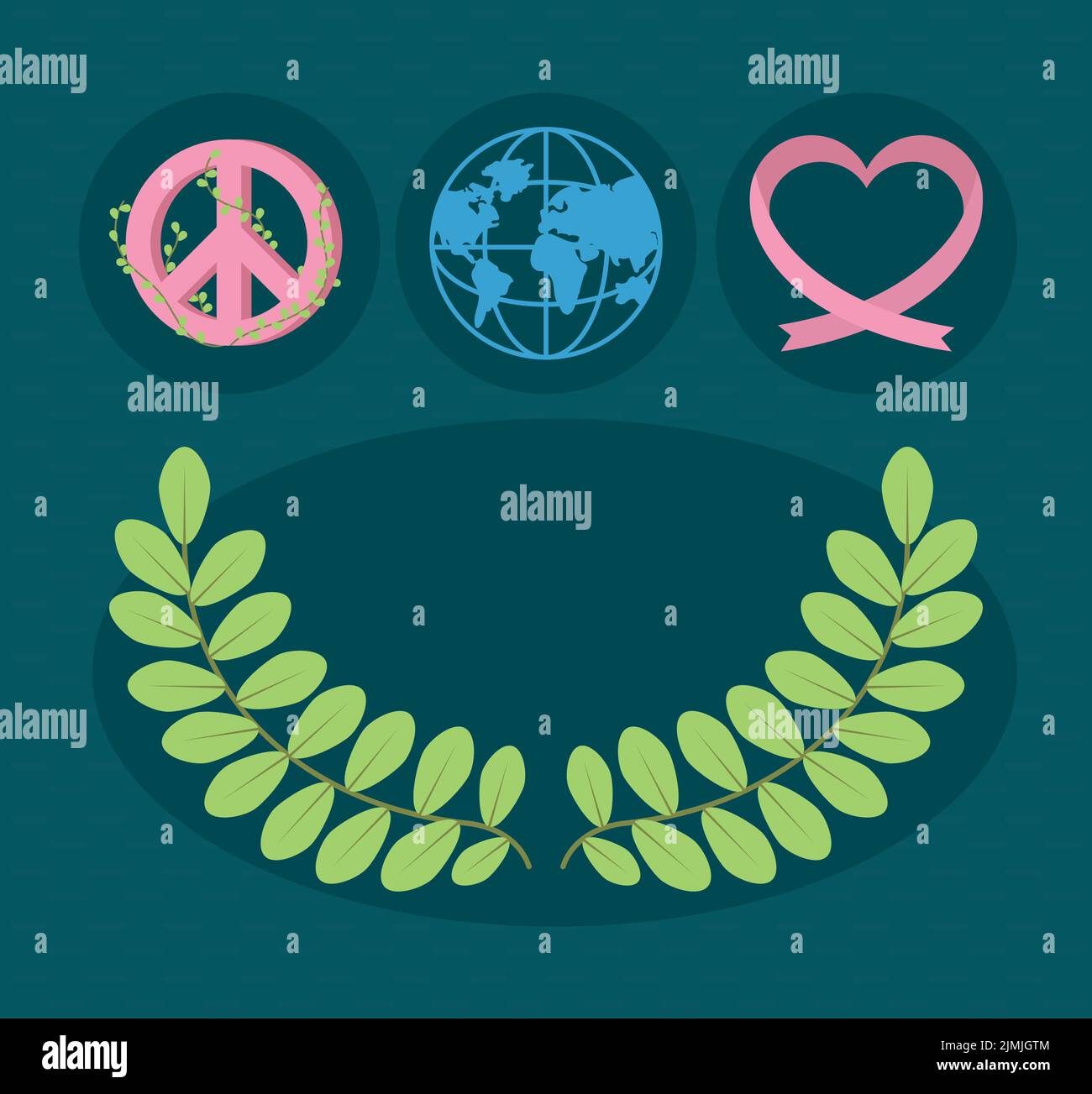 peace icon set Stock Vector Image & Art - Alamy