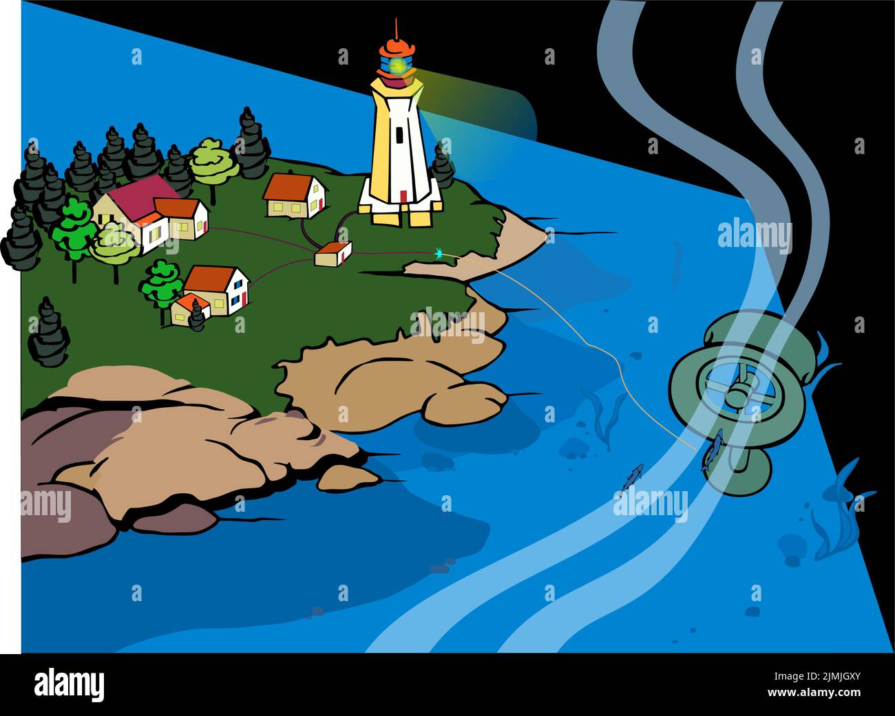 Natural resource illustration Stock Vector Images - Alamy