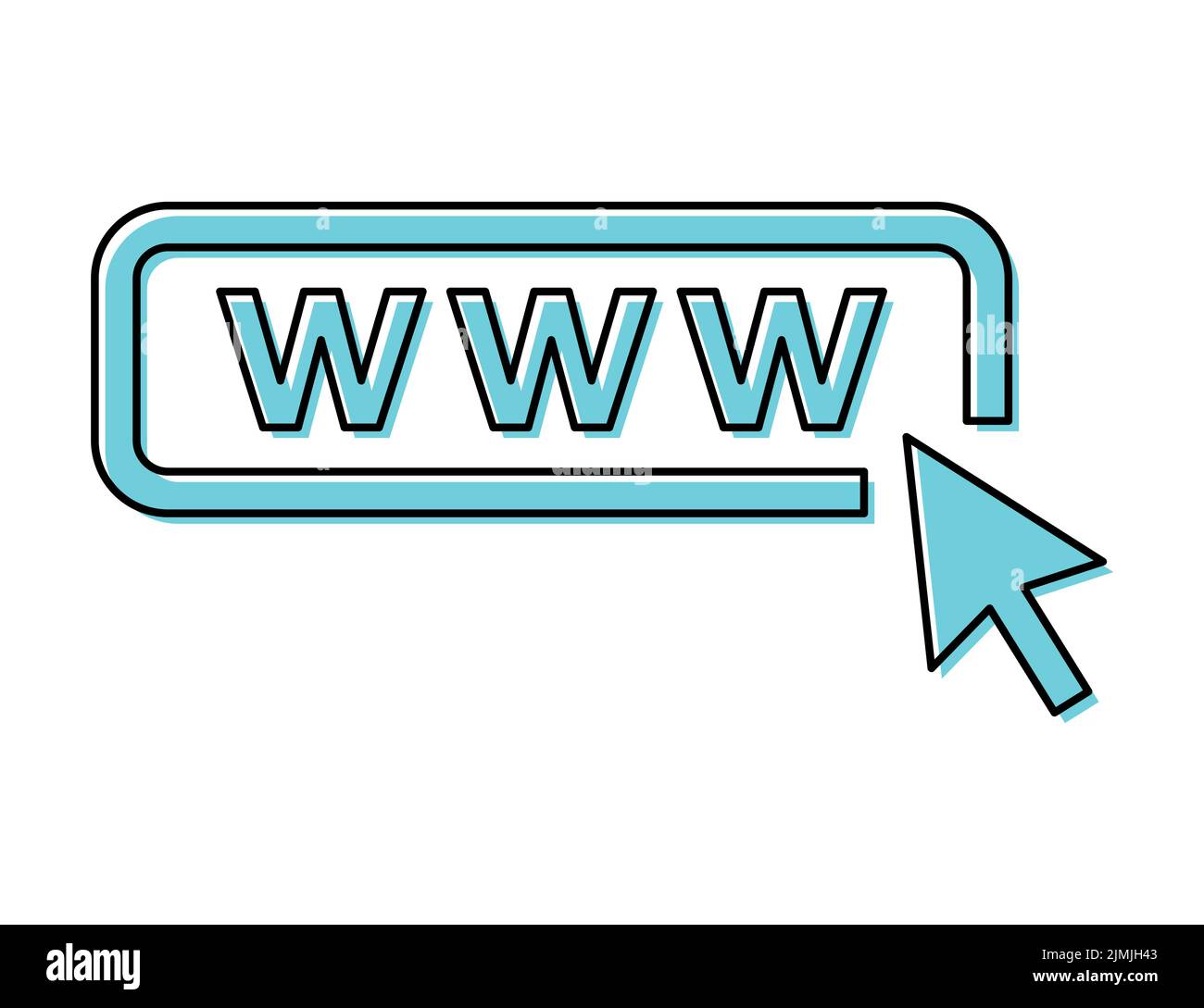 Click and connect Stock Vector Images - Alamy
