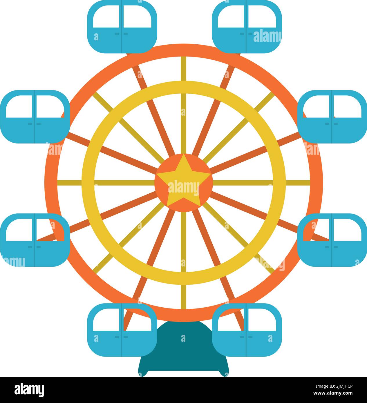carnival ferris wheel Stock Vector Image & Art - Alamy