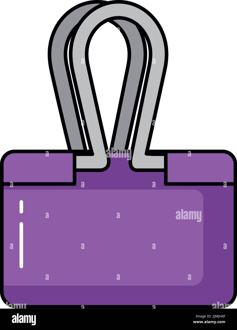 binder clip icon Stock Vector Image & Art - Alamy