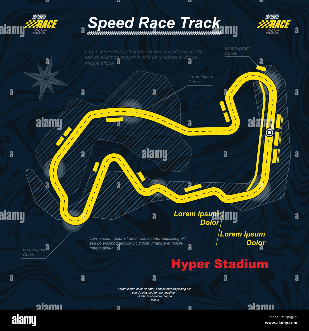 Modern colour race track wallpaper Stock Vector Image & Art - Alamy