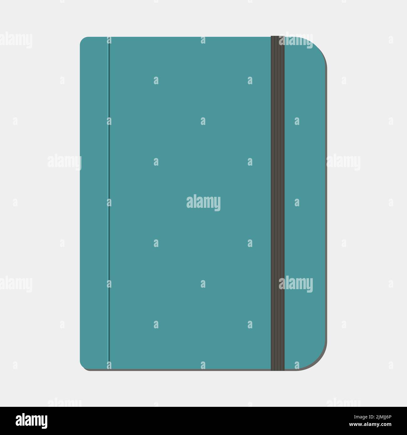 Notebook mockup open template Stock Vector Images - Alamy