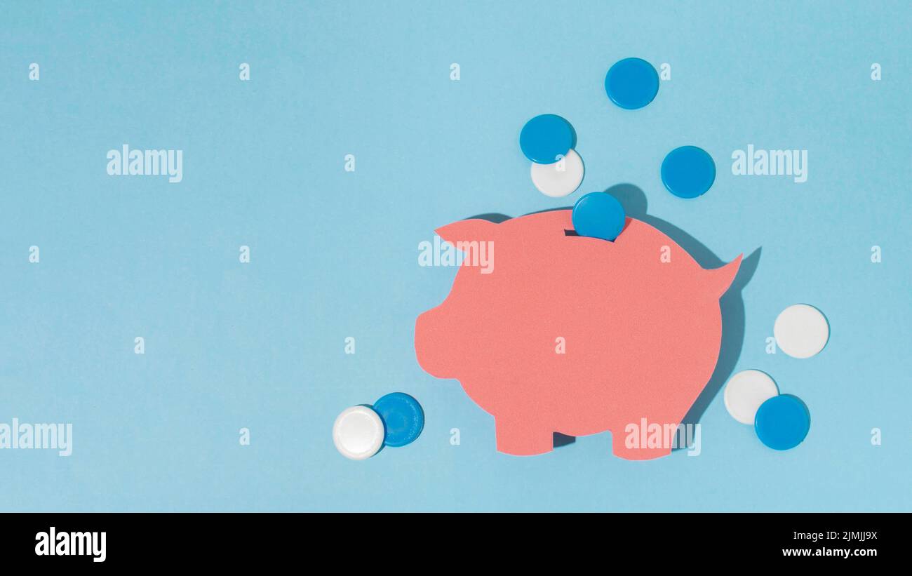 White bank top view hi-res stock photography and images - Alamy