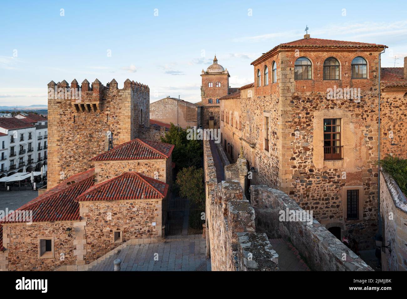 Caceres city night hi-res stock photography and images - Alamy