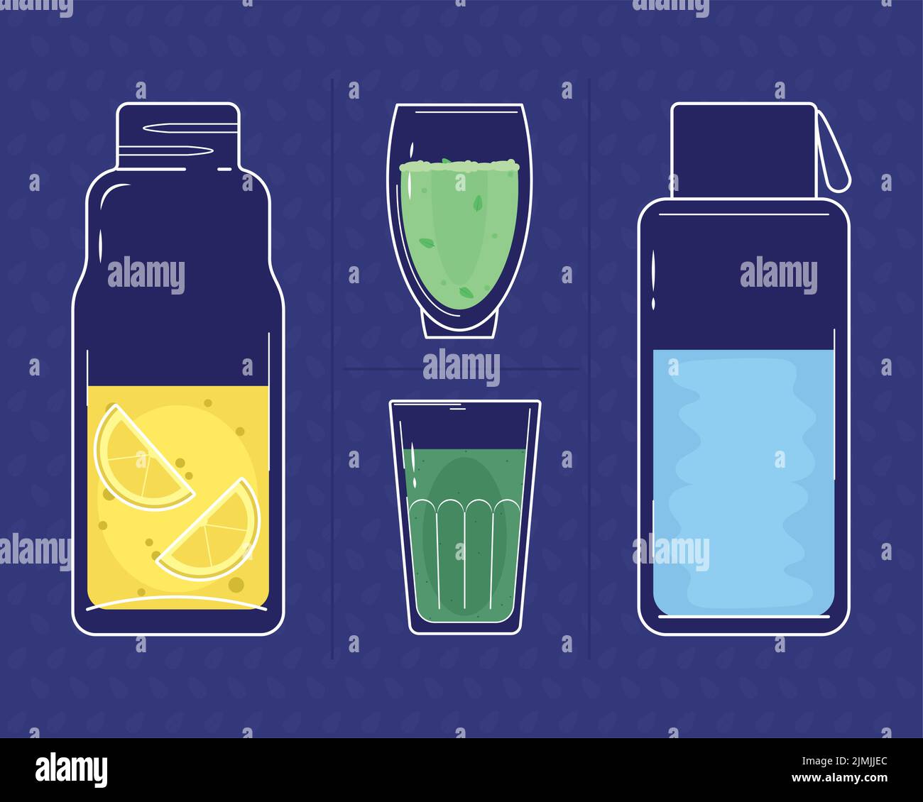 detox icon set Stock Vector Image & Art - Alamy