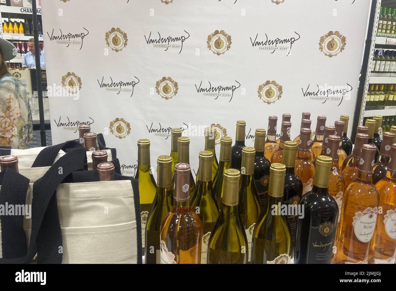 Lisa Vanderpump signed bottles of wine at Bottle Hampton in Southampton ...