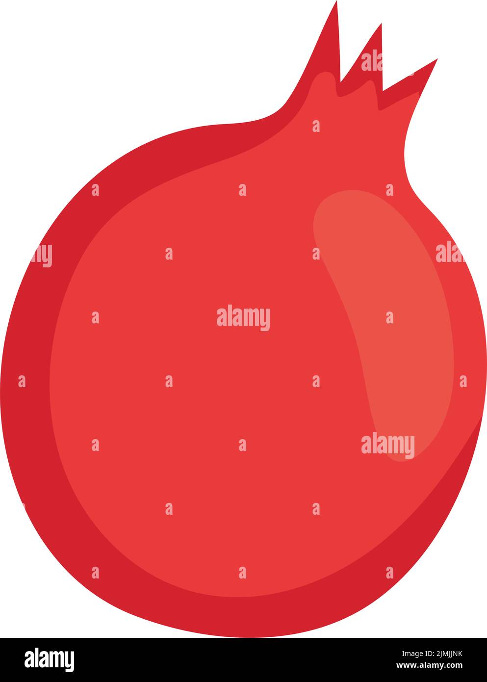 pomegranate fruit icon Stock Vector Image & Art - Alamy