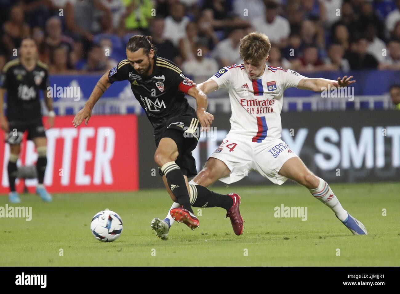 August 5, 2022, Rome, France: Vincent MARCHETTI of Ajaccio and Johann ...