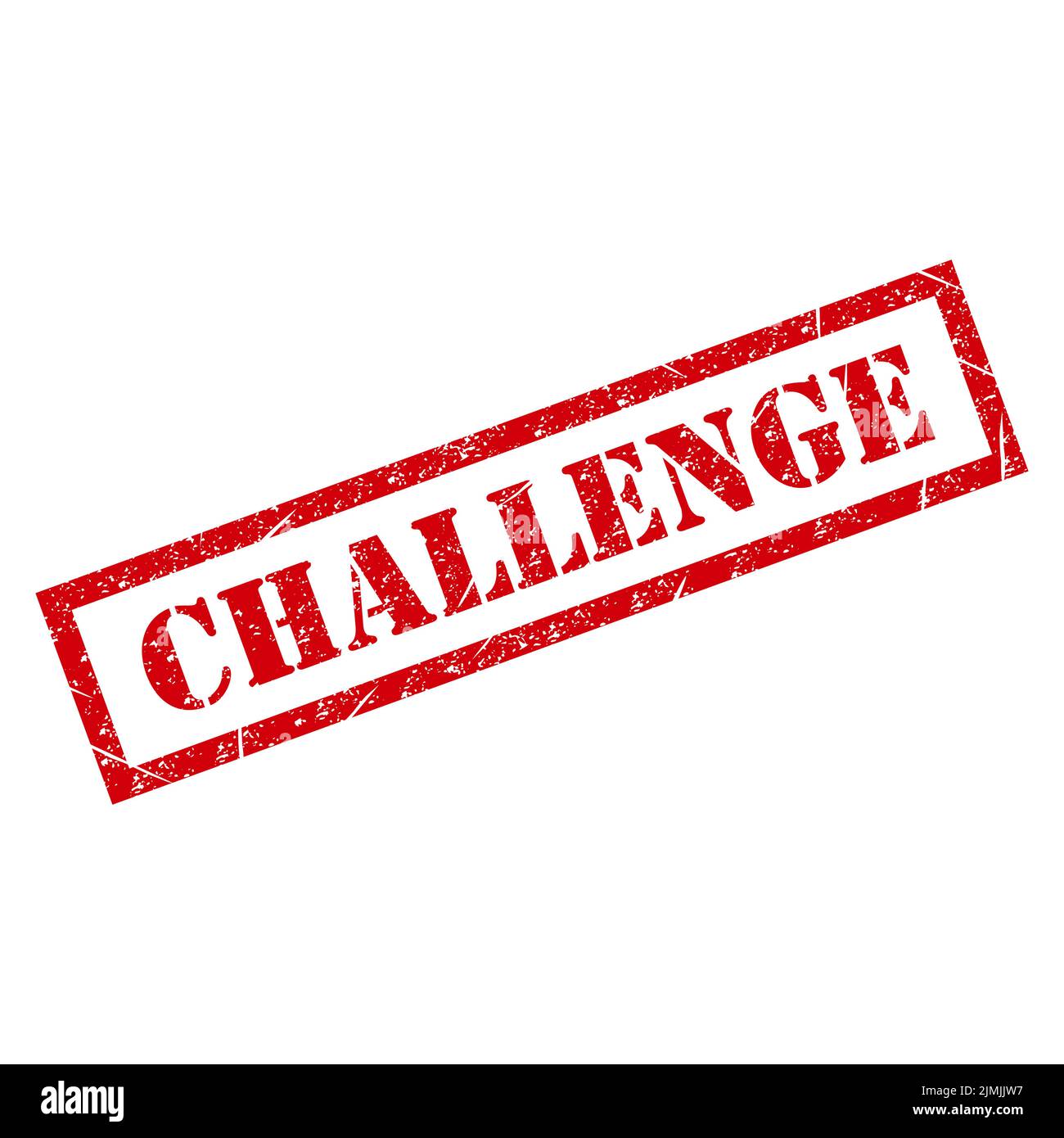 Challenge stamp Cut Out Stock Images & Pictures - Alamy