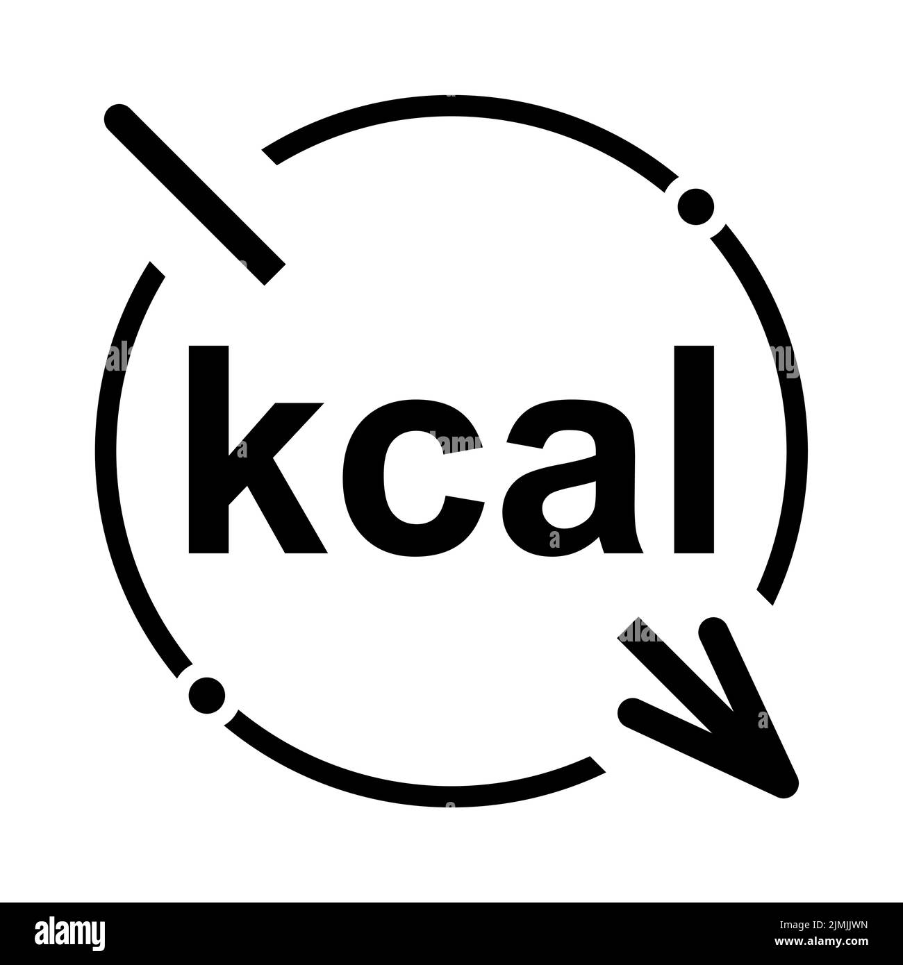 Calories healthy diet icon, nutrition food low sign, kcal zero web ...