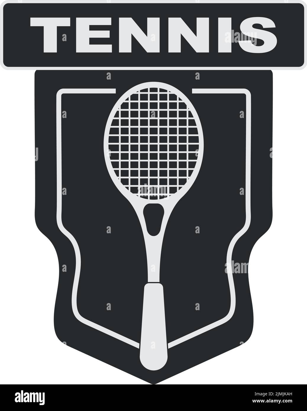 tennis badge icon Stock Vector Image & Art - Alamy