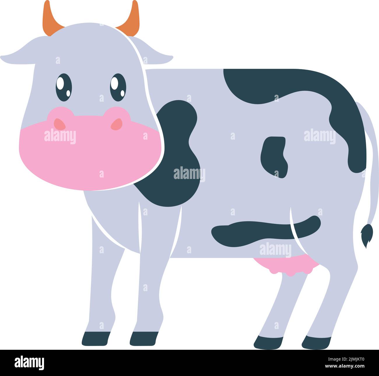 cartoon cow icon Stock Vector Image & Art - Alamy