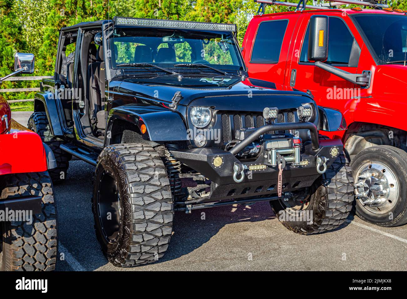 Modified Jeep Wrangler Unlimited
