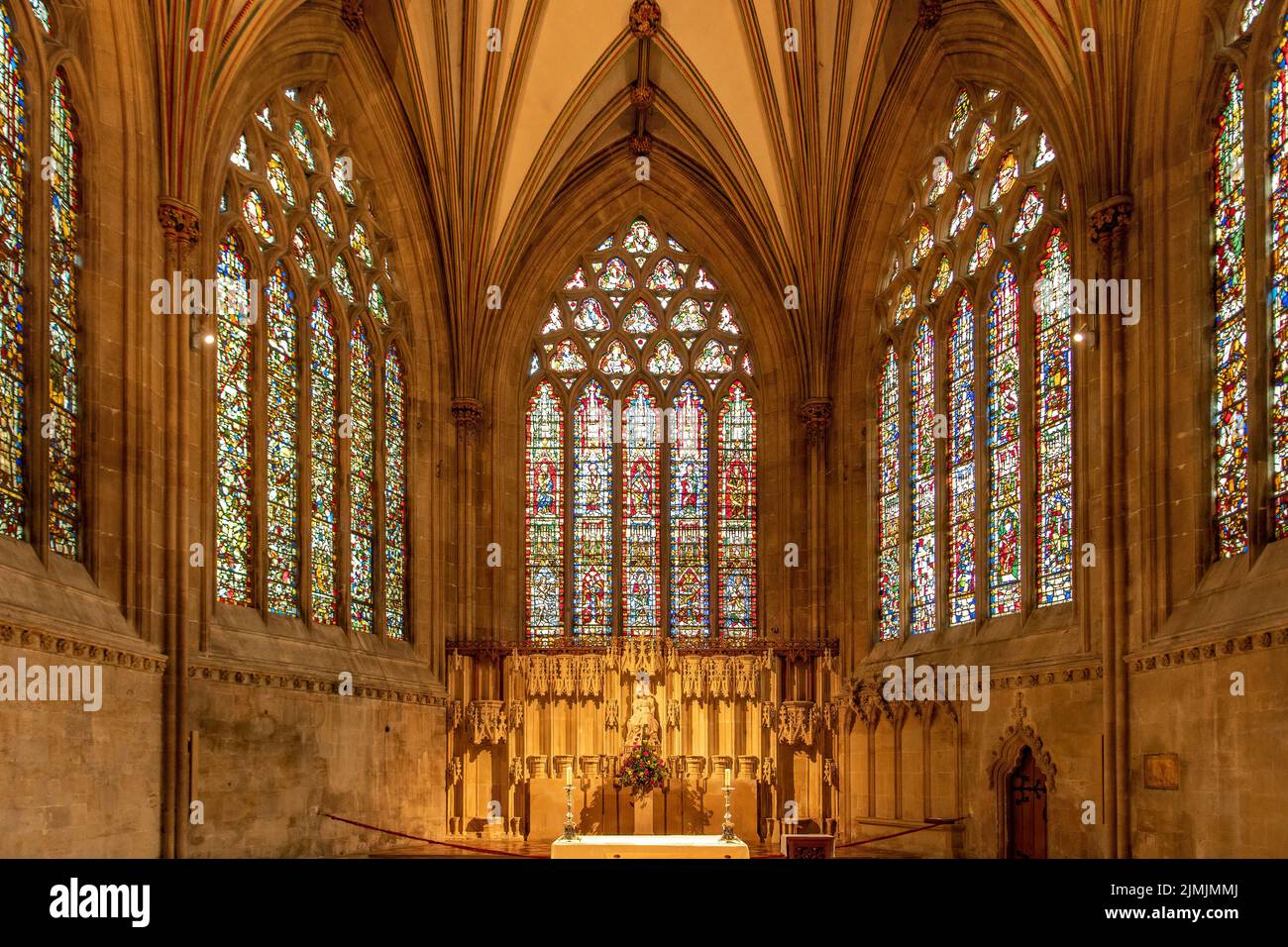 Breathtaking stained glass windows hi-res stock photography and images ...