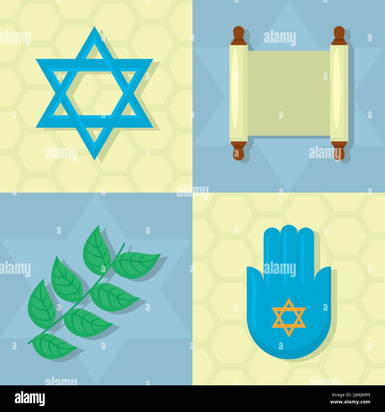 jewish icon set Stock Vector Image & Art - Alamy