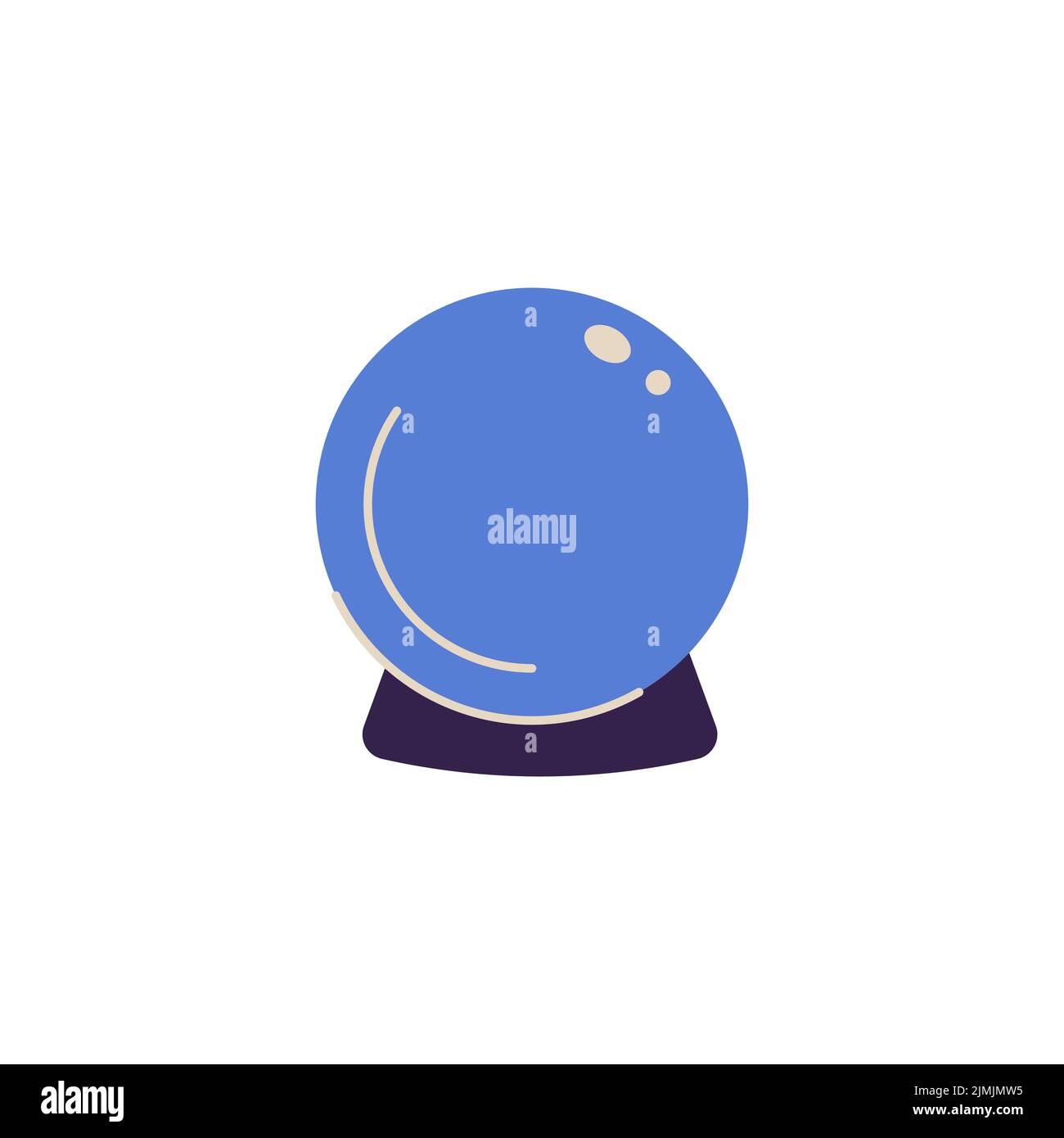 Sphere for Halloween greeting card and poster, party sign. Concept ...