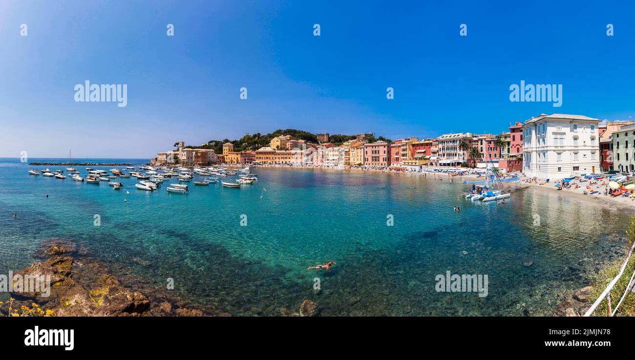 Baia di Silenzio beach Stock Photo - Alamy