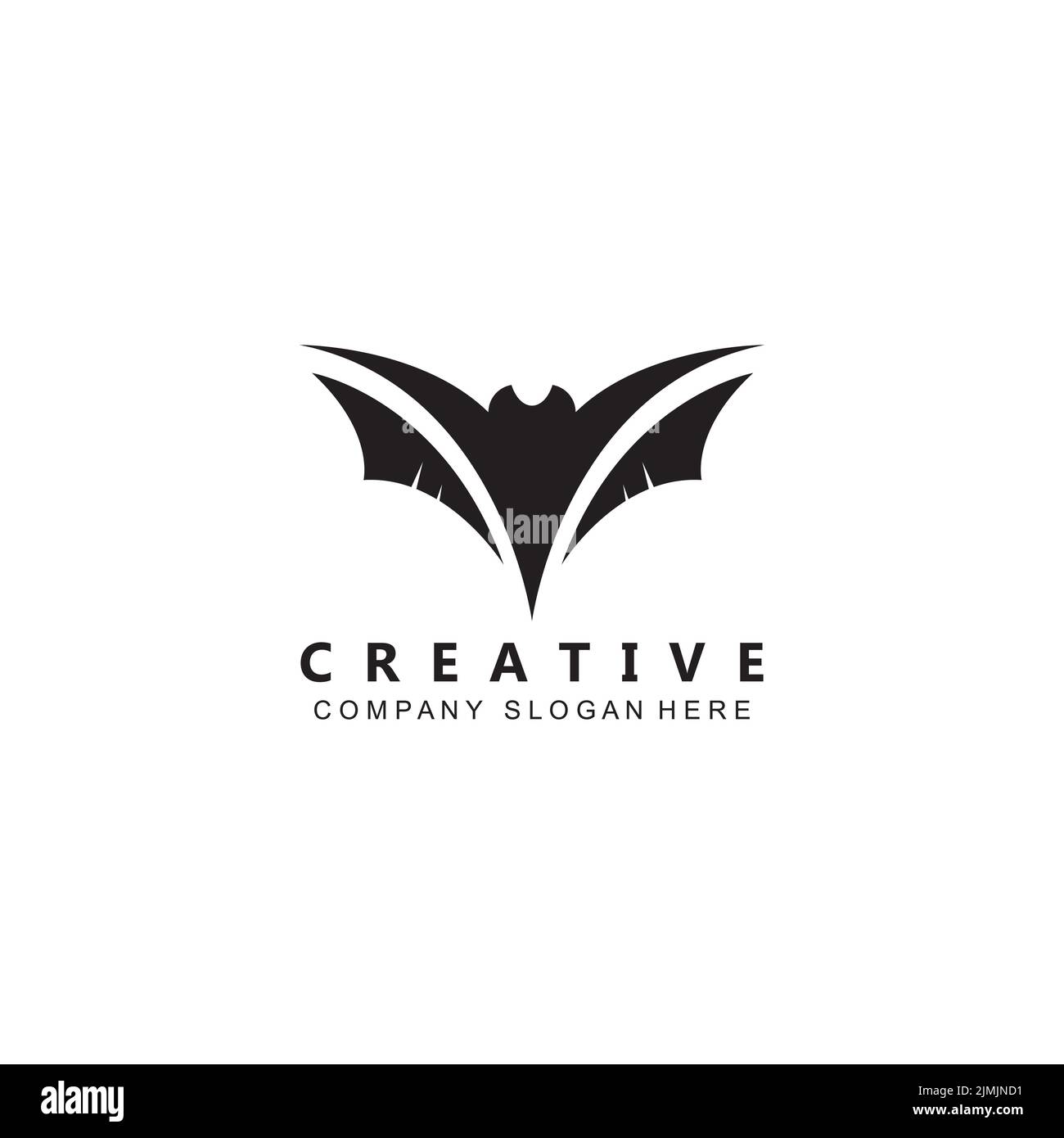 Bat gaming logo Cut Out Stock Images & Pictures - Alamy
