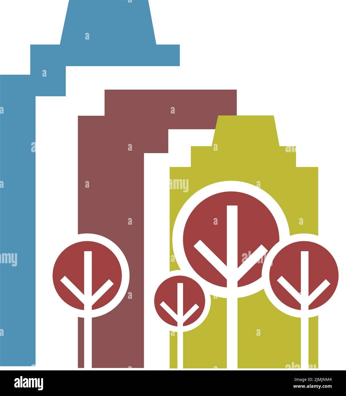 Man tree in background Stock Vector Images - Alamy