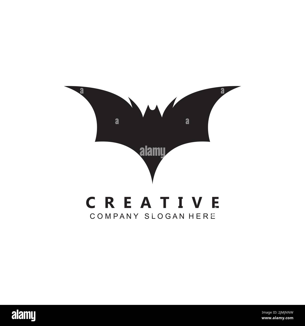 Bat gaming logo Cut Out Stock Images & Pictures - Alamy