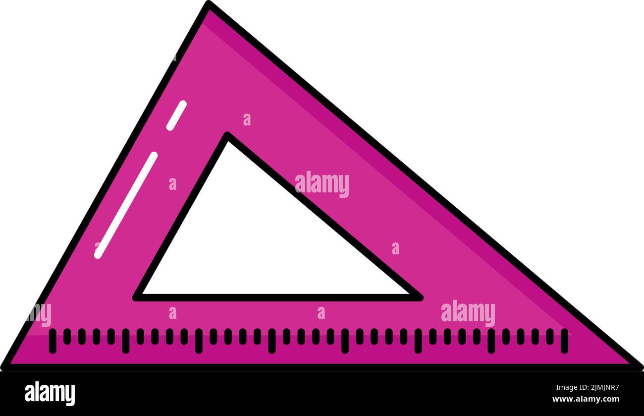 pink squad ruler Stock Vector Image & Art - Alamy