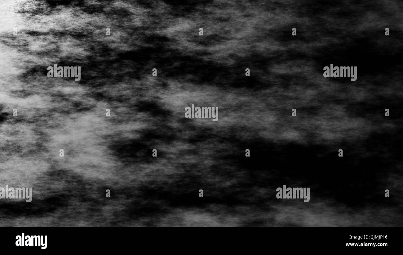 3D rendering. Smoke texture on a black background. Haze on a black ...