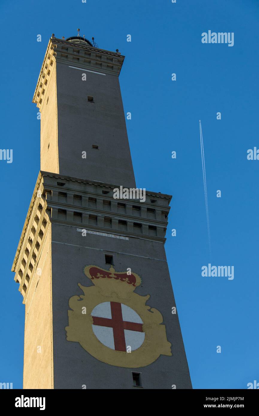 Symbol of Genoa, Italy Stock Photo - Alamy