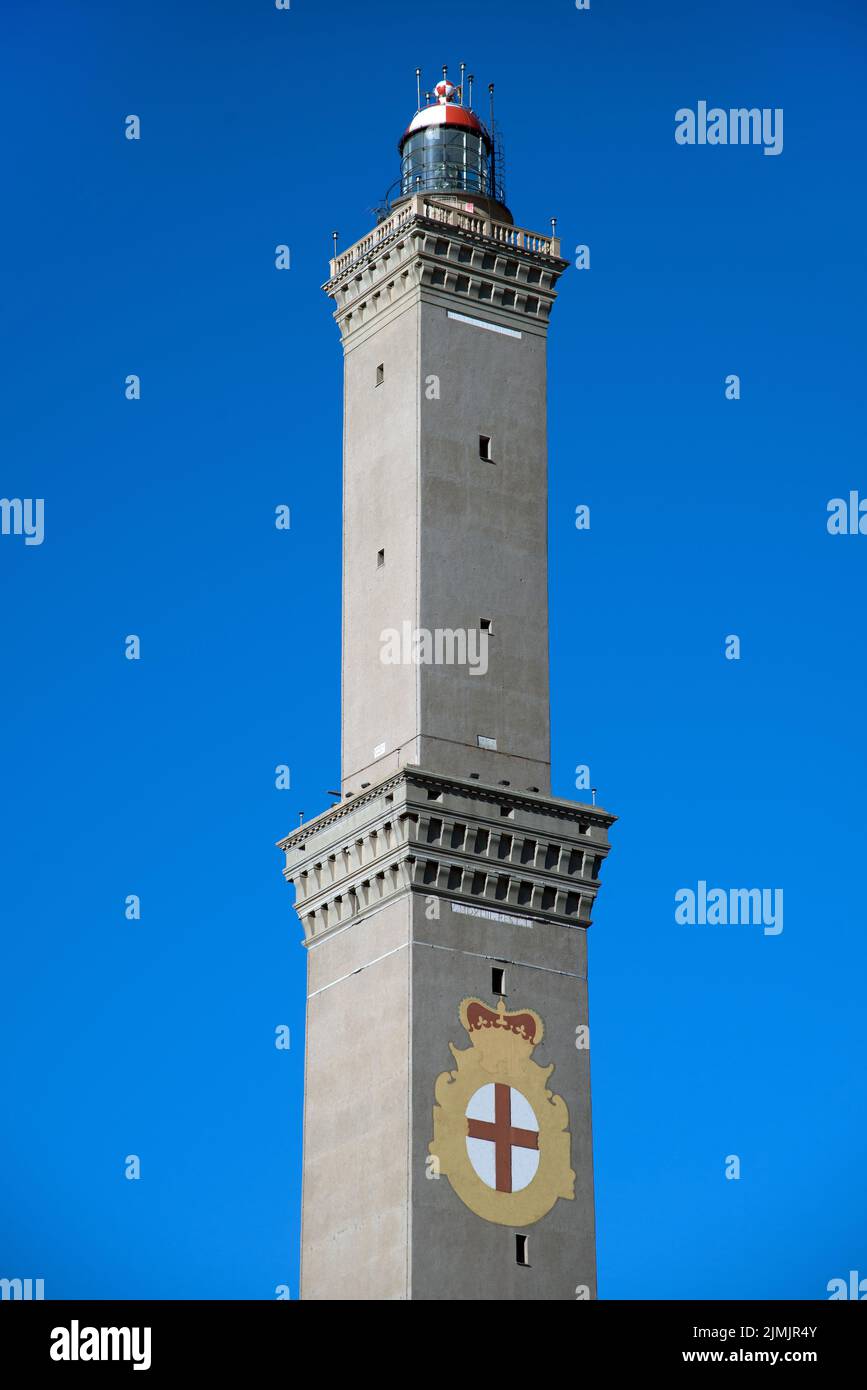 Symbol of Genoa, Italy Stock Photo - Alamy
