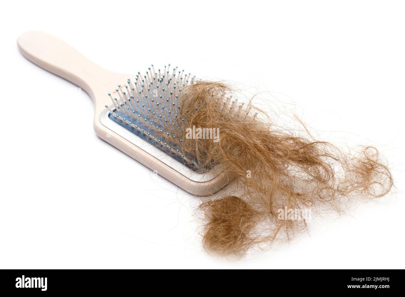Wooden hair care comb Cut Out Stock Images & Pictures - Alamy