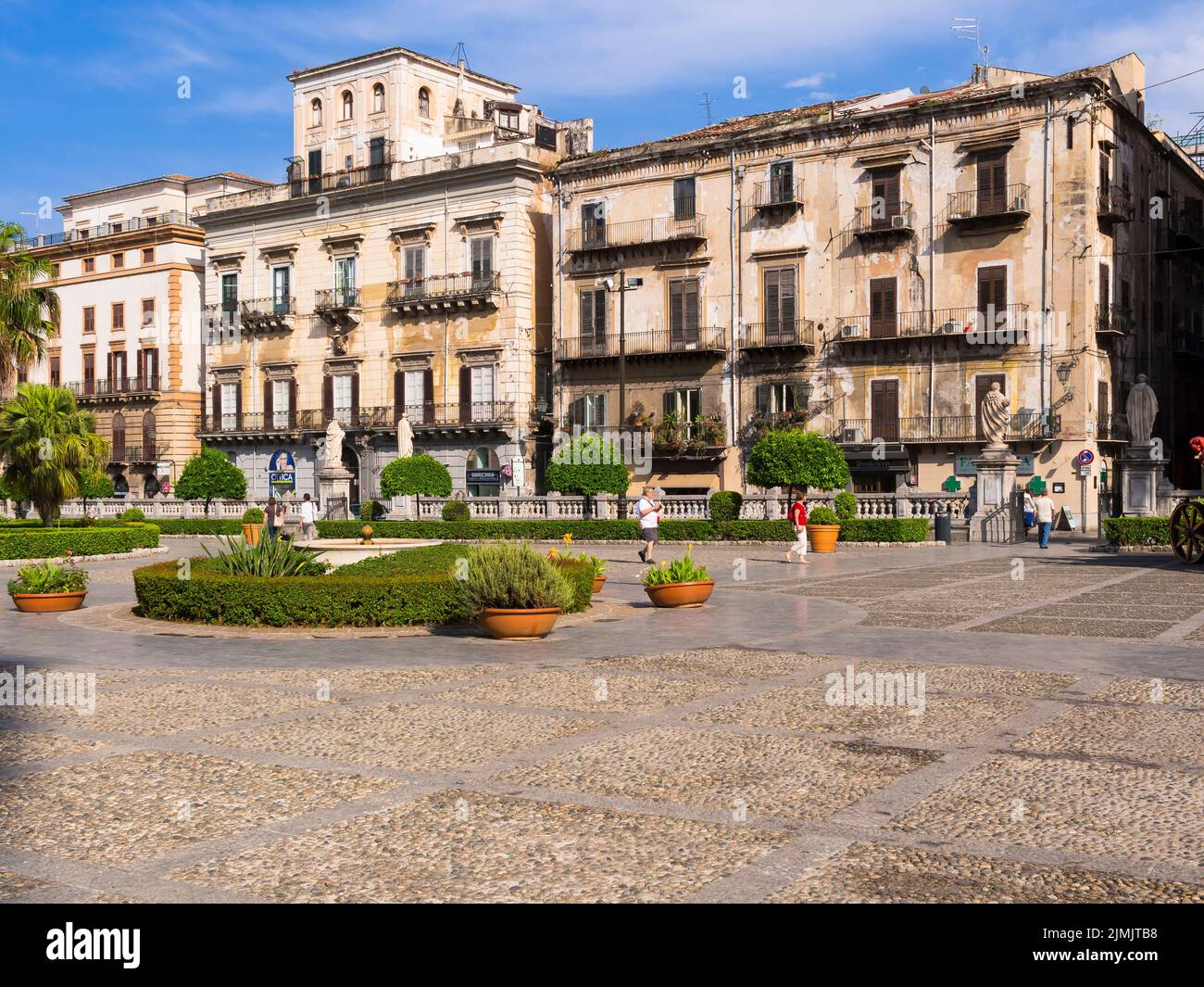 Old houses in Palermo Province Palermo Stock Photo - Alamy