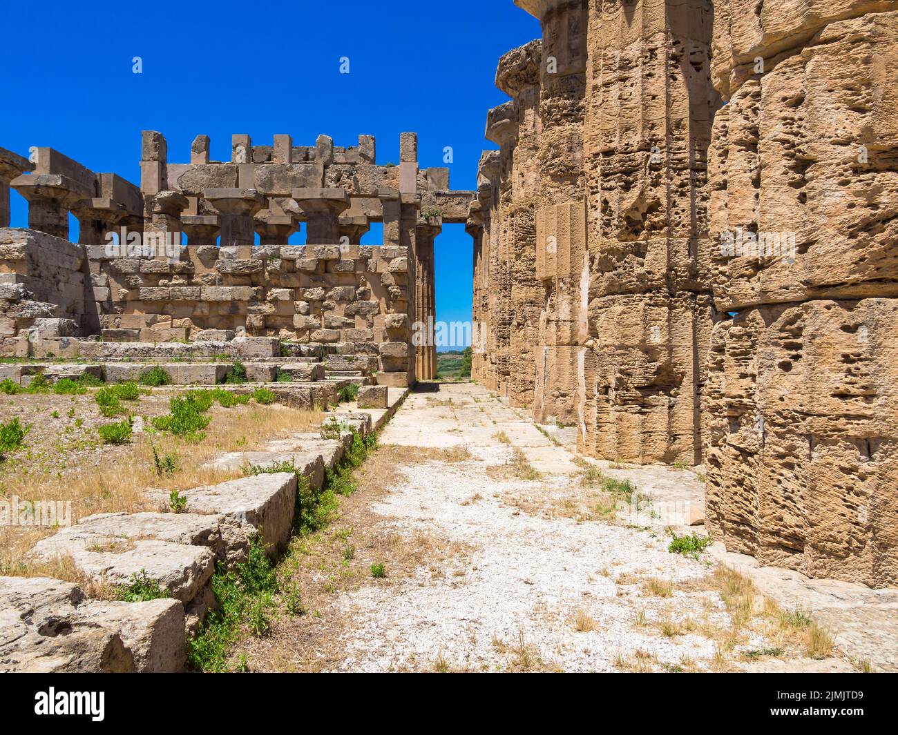 Temple of Hera Stock Photo - Alamy