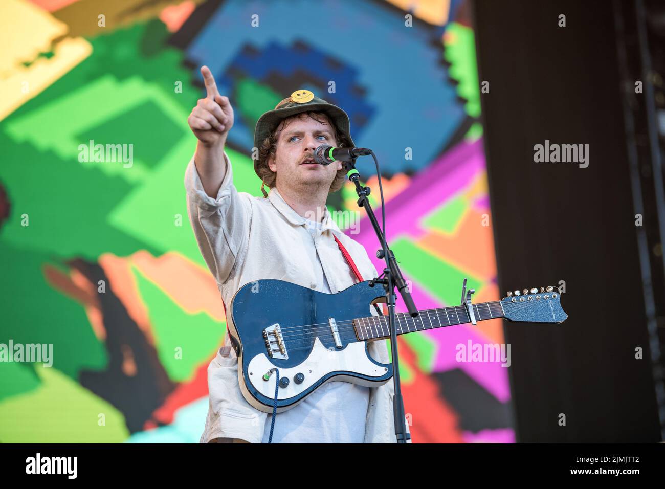 Mac DeMarco performs at the Land End Stage during the Outside Lands ...