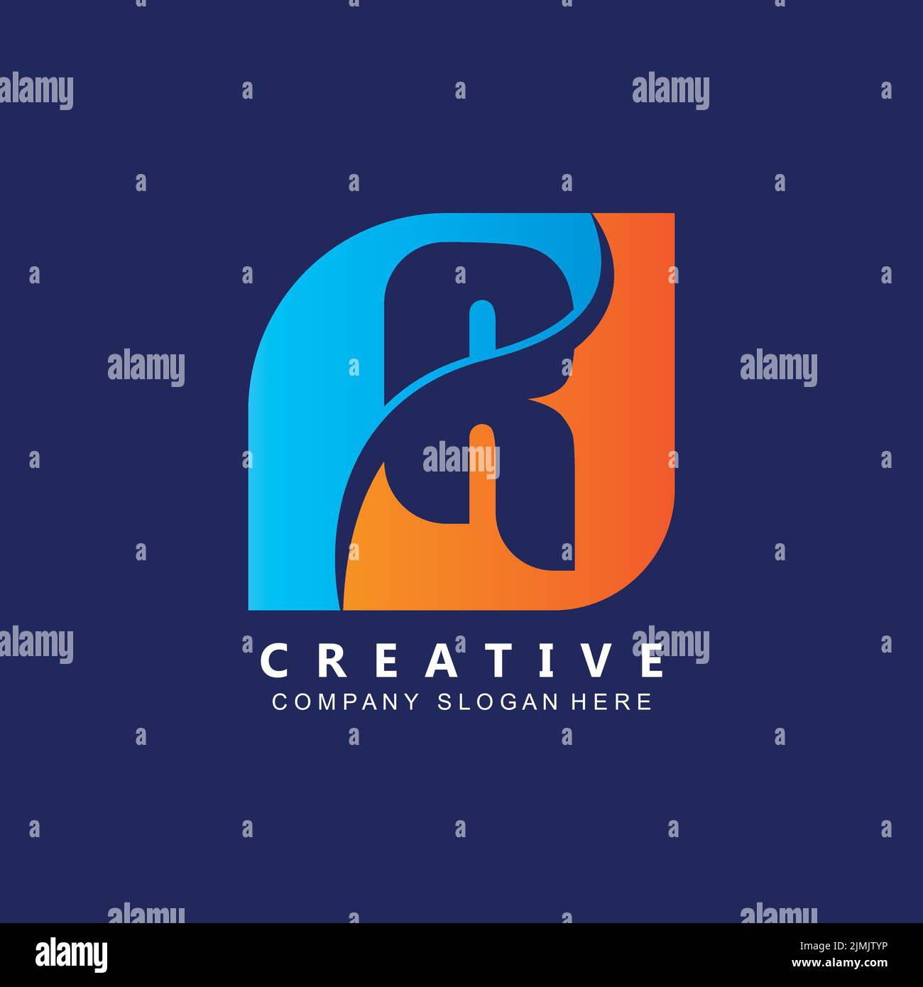 Hexagon letter vector vectors hi-res stock photography and images - Alamy