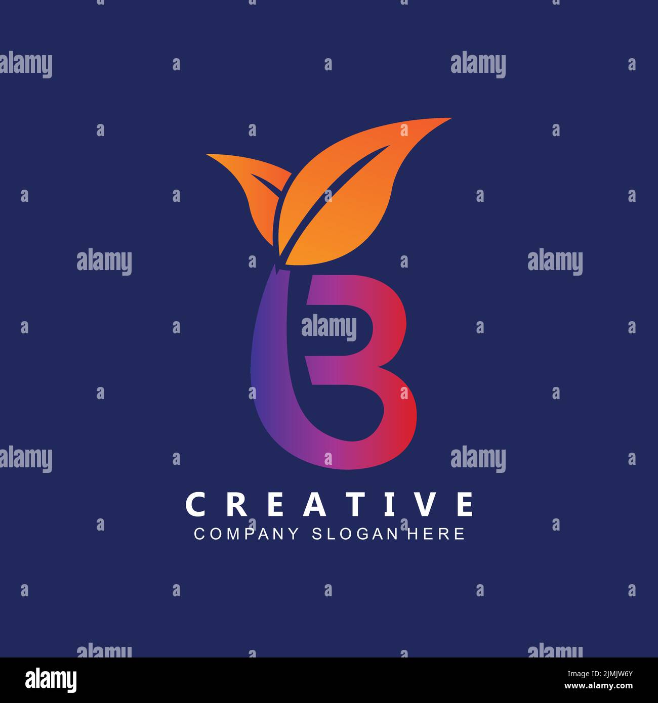 premium logo vector symbol letter B Stock Vector Image & Art - Alamy