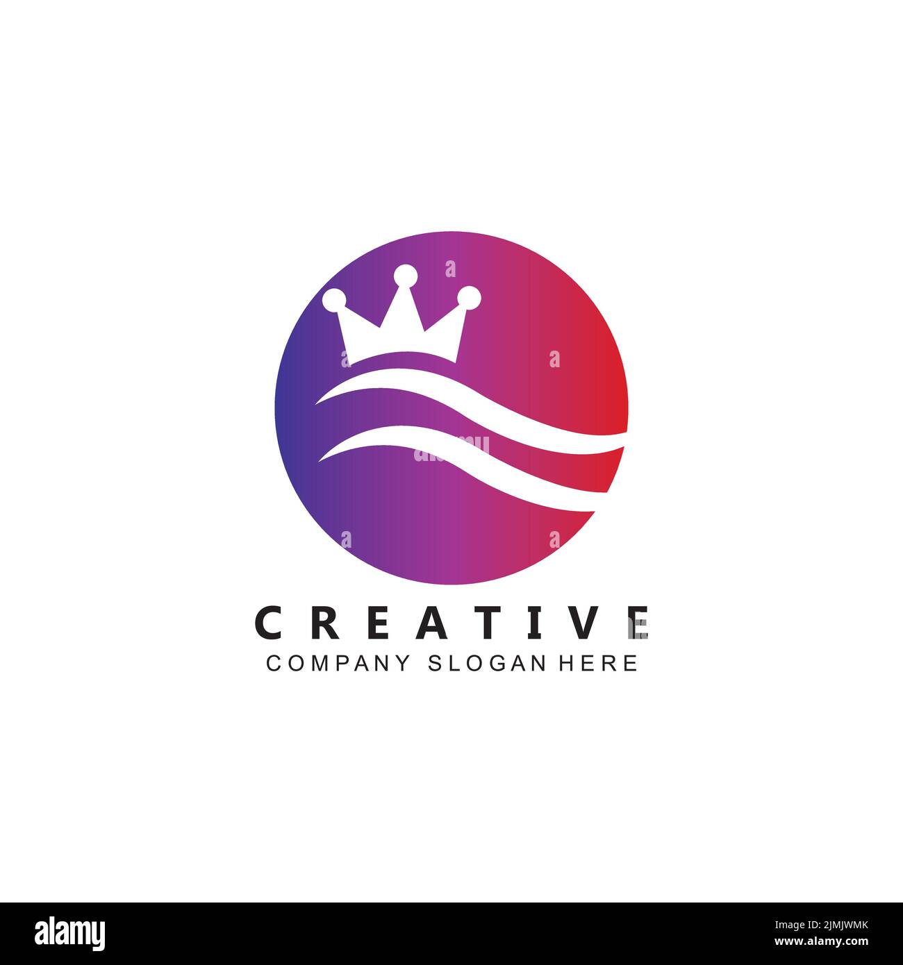 Ocean wave logo hi-res stock photography and images - Alamy