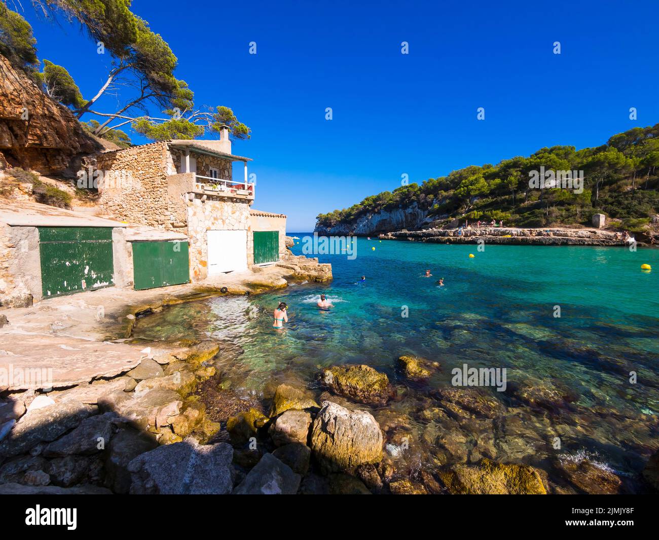 Majorca beach hidden hi-res stock photography and images - Alamy