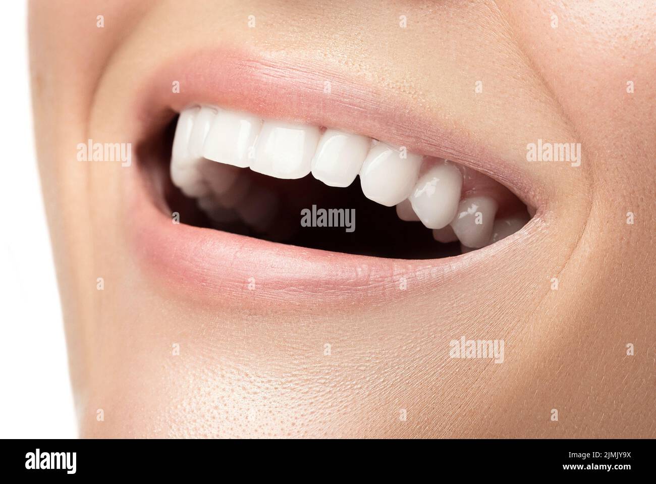 Beautiful female perfect smile hi-res stock photography and images - Alamy