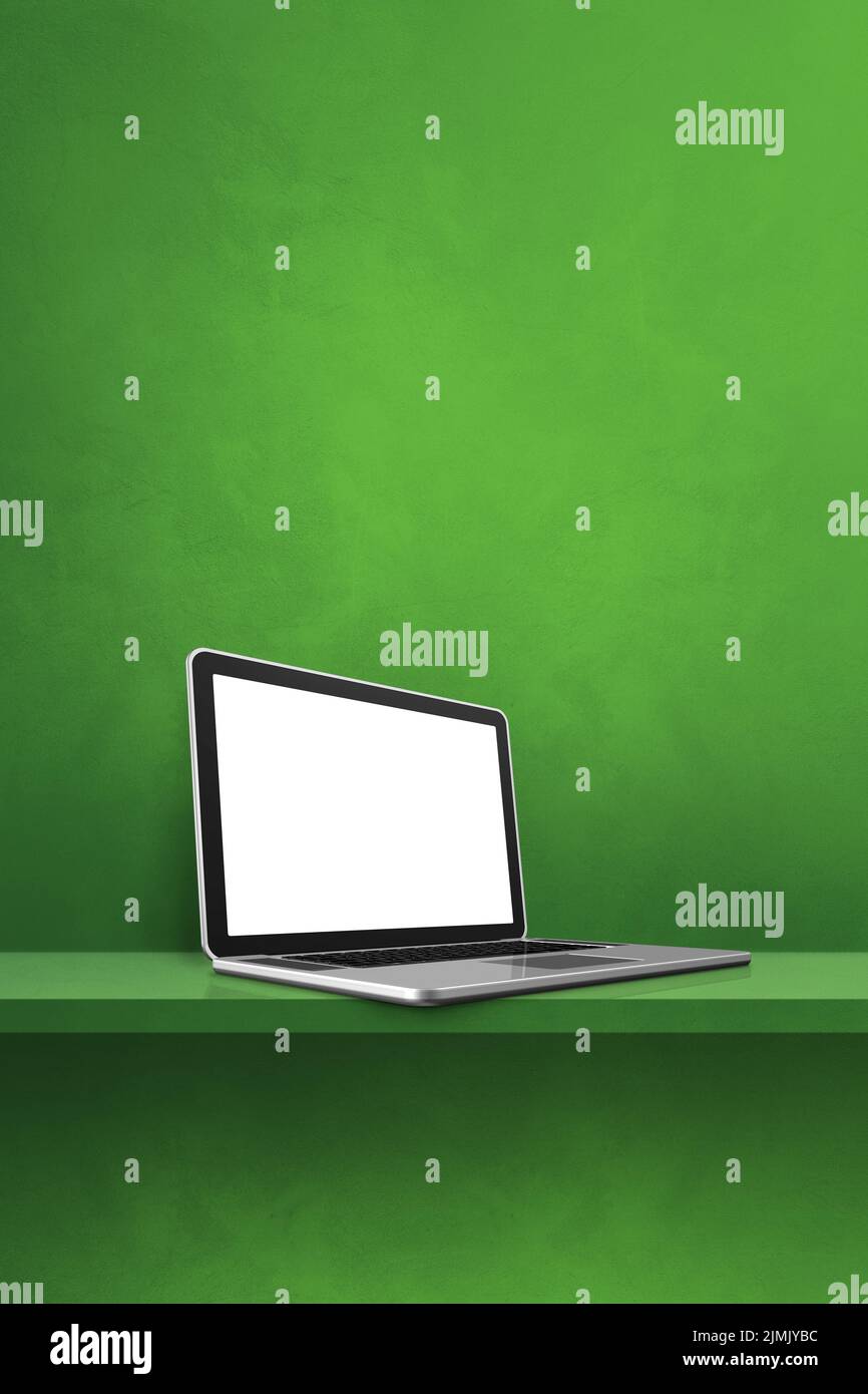 Green screen laptop concrete hi-res stock photography and images - Alamy
