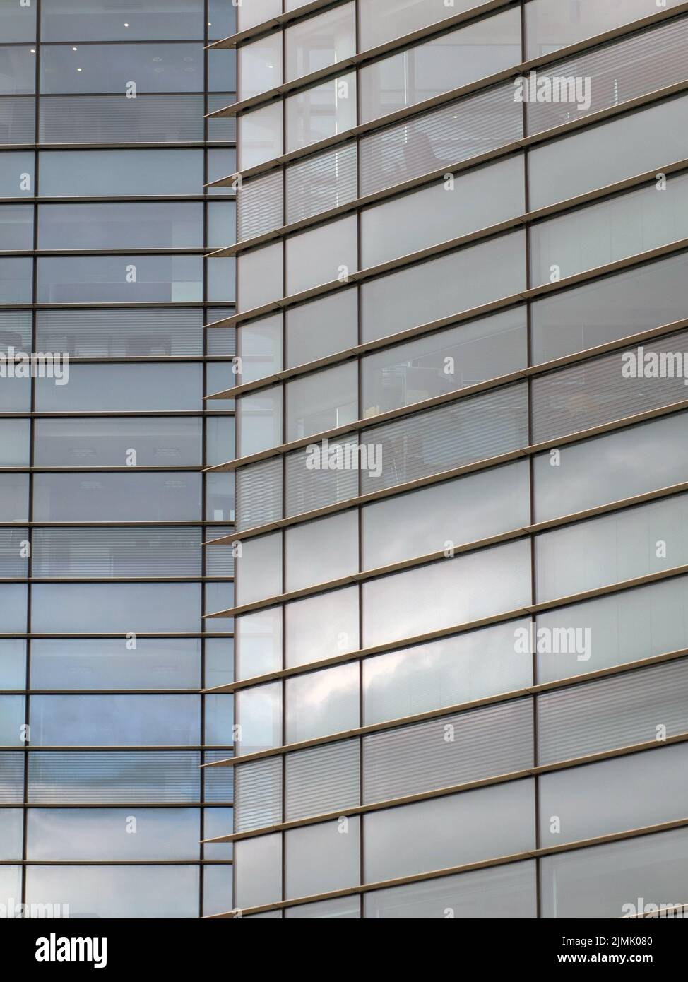 Full frame modern office architecture abstract with geometric shapes of ...