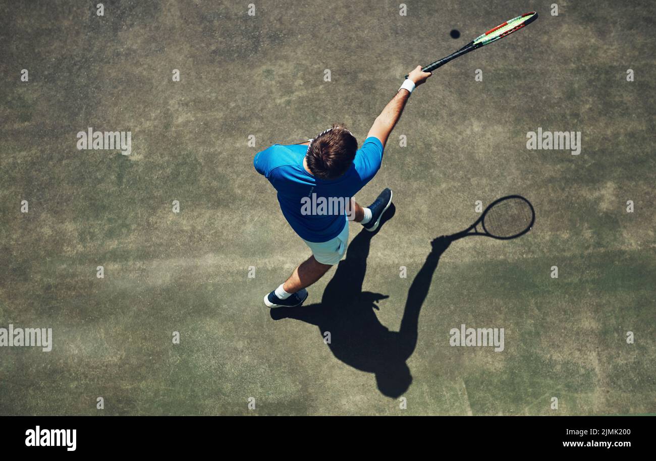 Focused tennis player hi-res stock photography and images - Alamy